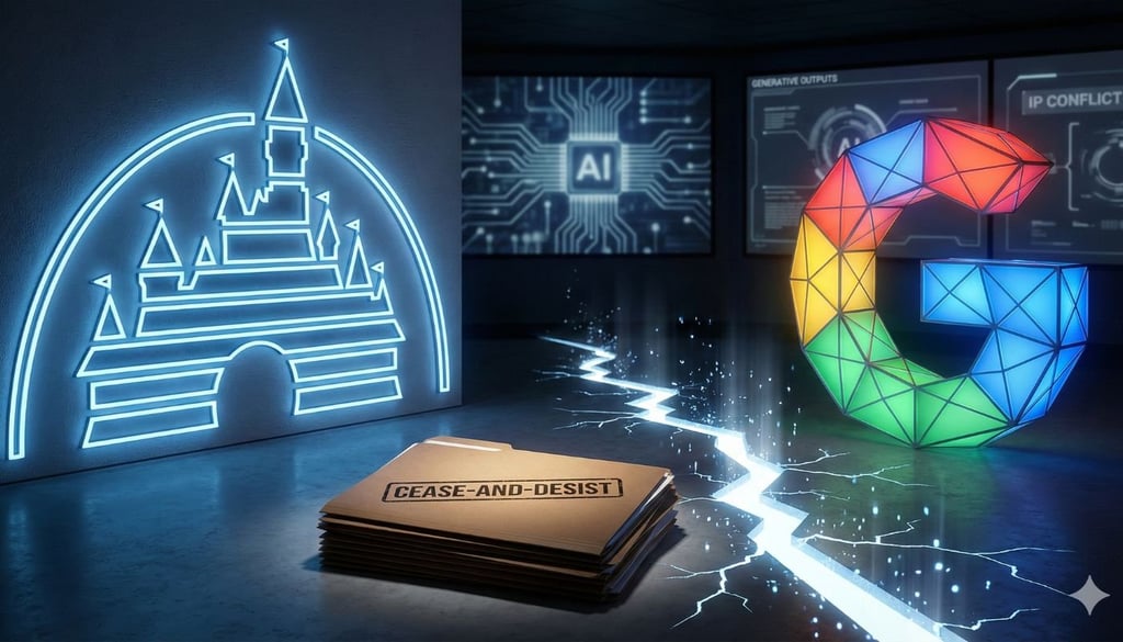 Disney Warns Google Over AI Use of Its Characters